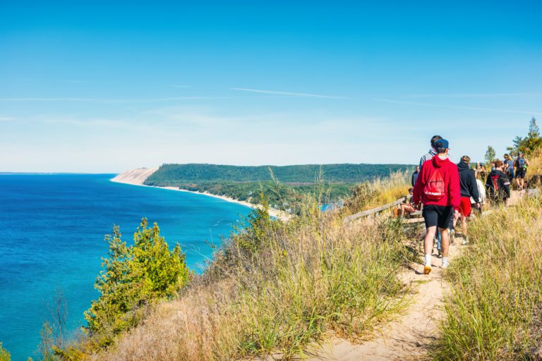 Empire Bluff Trail - MI Pinky