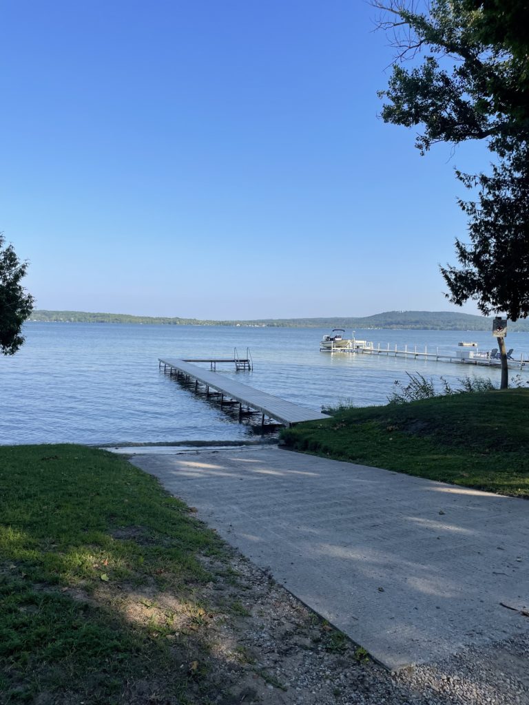 Solon Township Park Boat Launch - MI Pinky